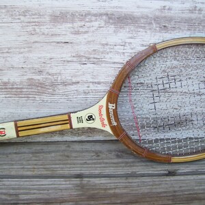 Wood Tennis Racquets Wilson Bobby Riggs Jack Kramer Bjorn Borg Bancroft ...
