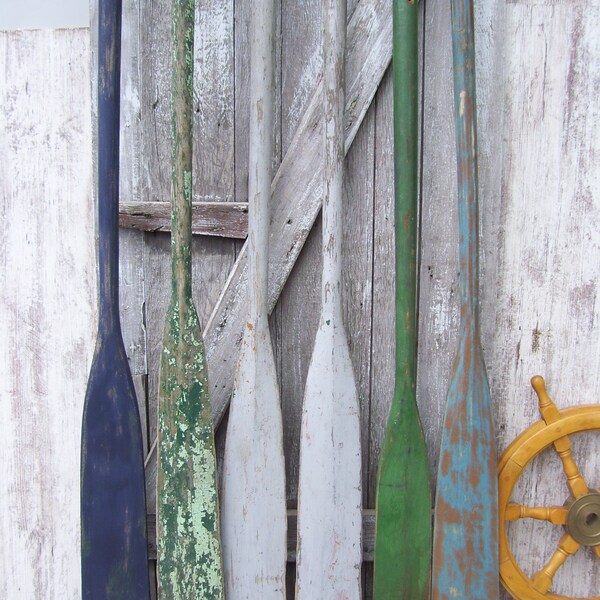 Painted Oars - Etsy