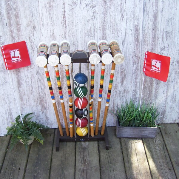 Croquet Set - Etsy