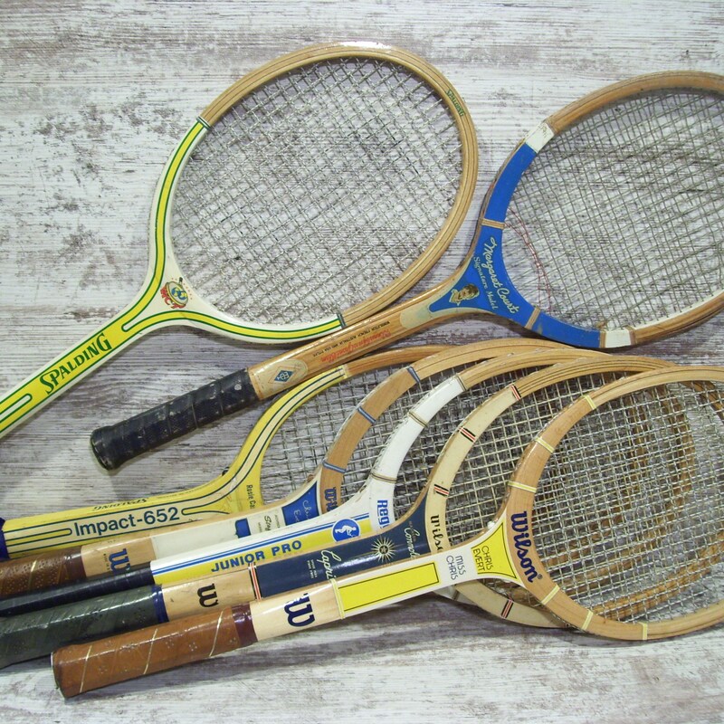 Wood Tennis Racket - Etsy