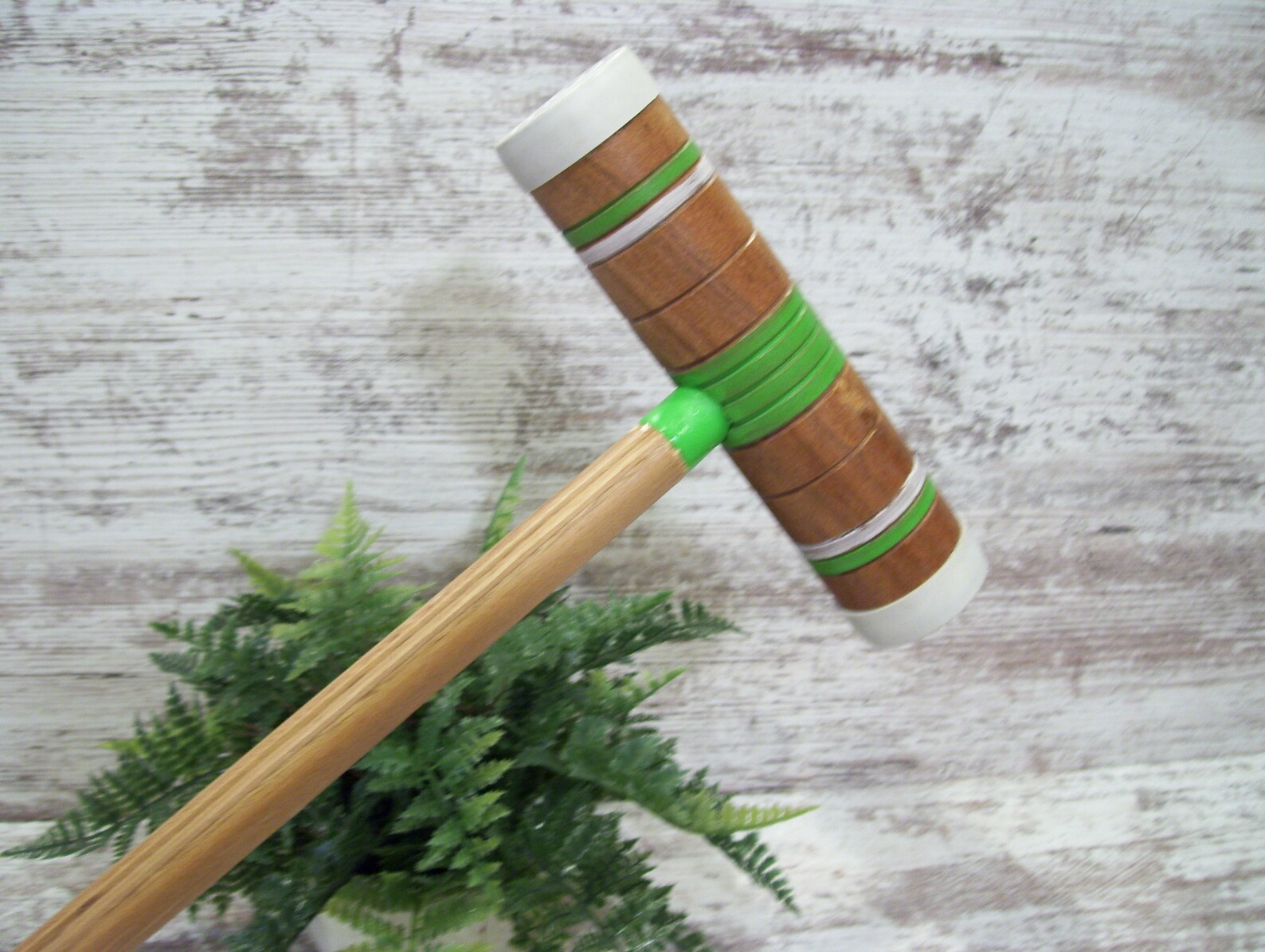 Croquet Wood Mallet Sports Decor Lawn Game Single Wooden | Etsy