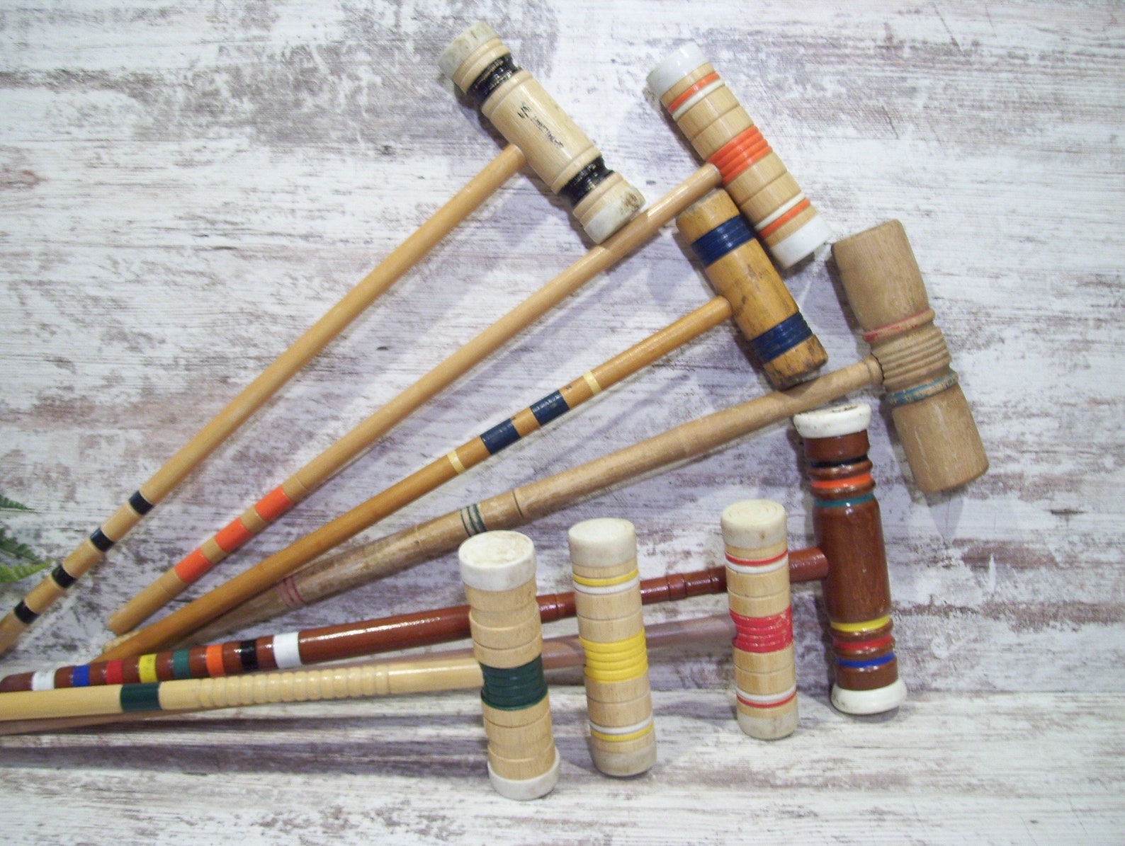 Croquet Wood Mallet Sports Decor Lawn Game Single Wooden - Etsy