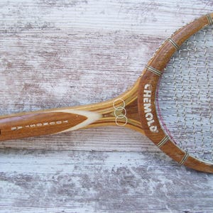 Wood Tennis Racquets Wilson Bobby Riggs Jack Kramer Bjorn Borg Bancroft ...