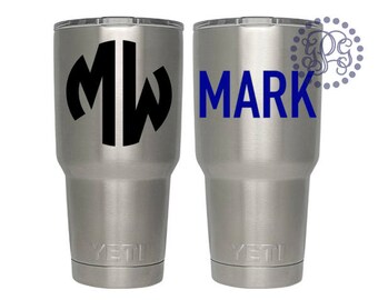 Yeti monogram | Etsy