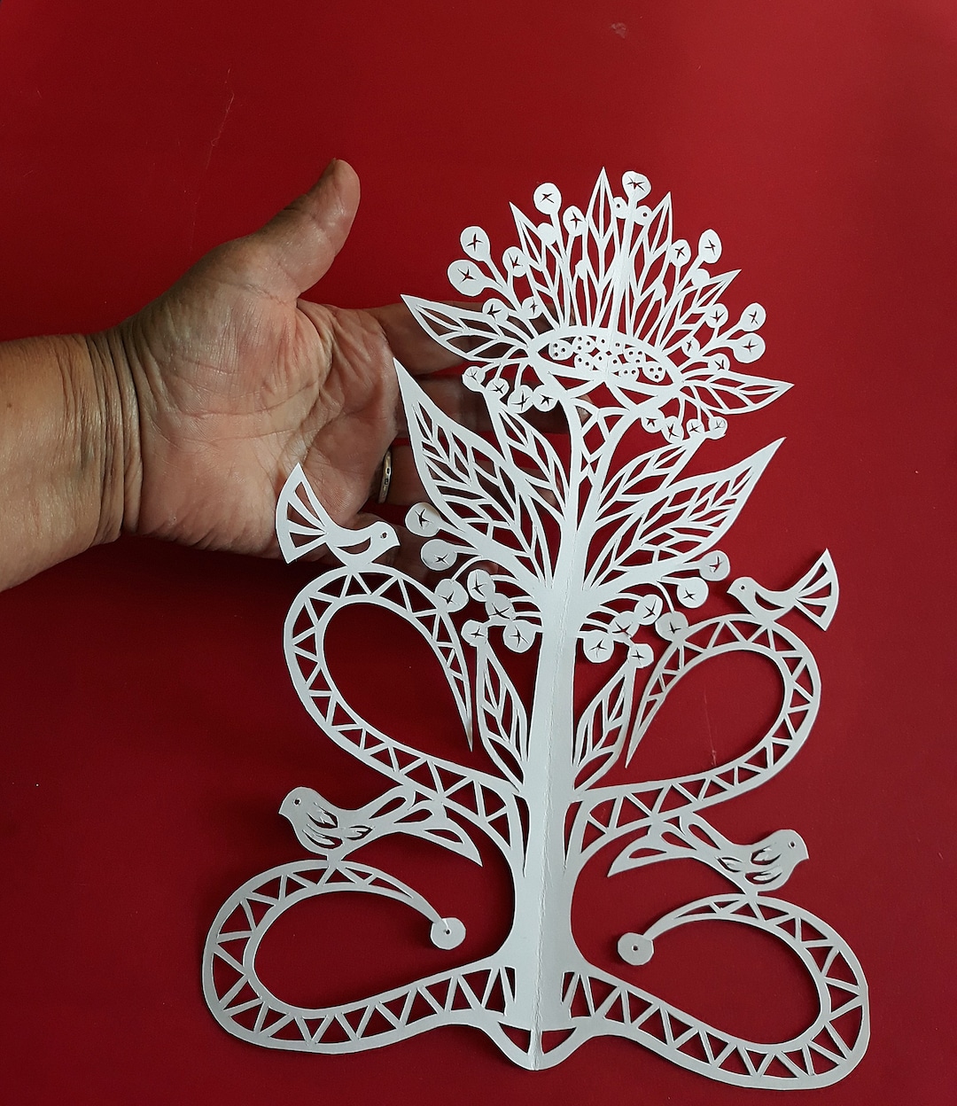 Original Paper Cut Out Art. A4 White Paper Cutting. - Etsy