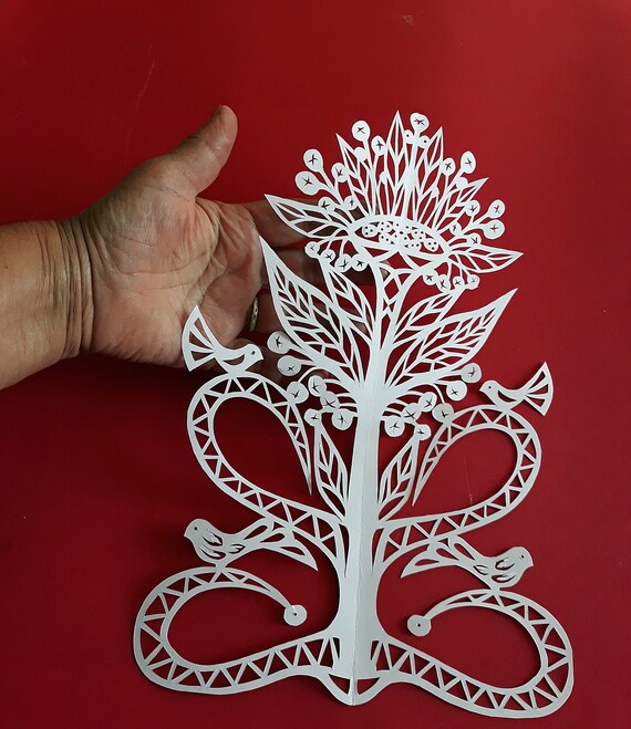 Recorte De Papel De Scherenschnitte Papercutting My Passion