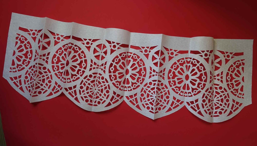Curtain of Paper.hand Cut Paper Art. - Etsy