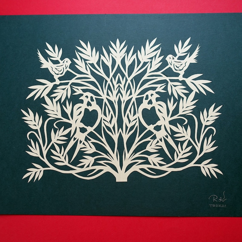 Hand Cut Paper Art - Etsy