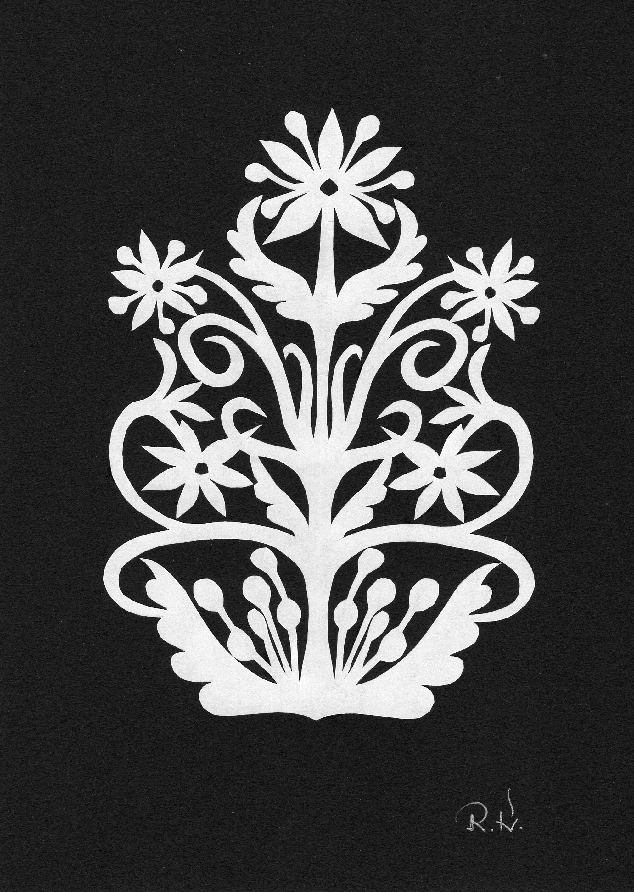 Paper Cut Picture. Original Papercut Art. Hand Cutting Paper of Rysarda ...