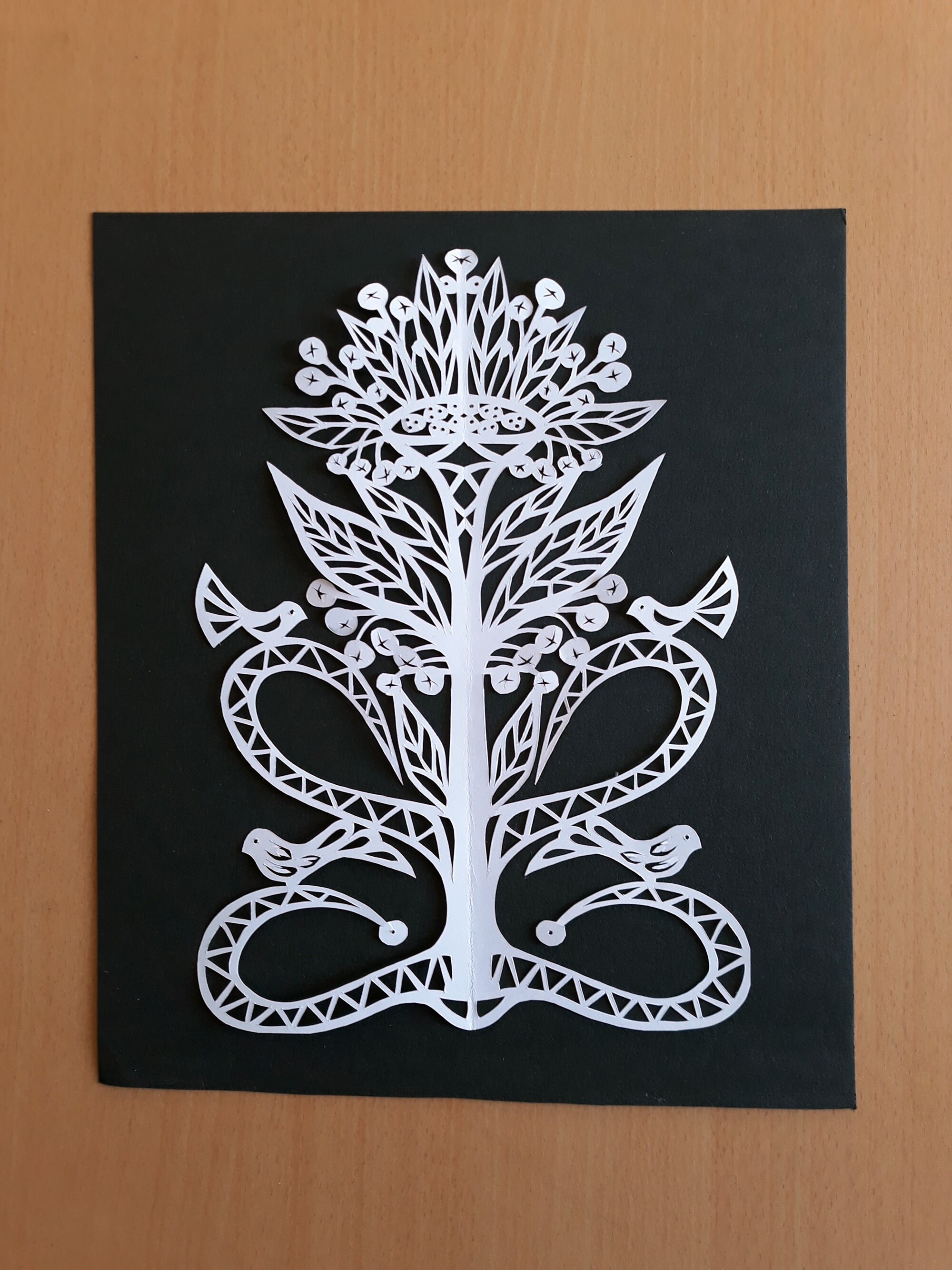 Original Paper Cut Out Art. A4 White Paper Cutting. - Etsy