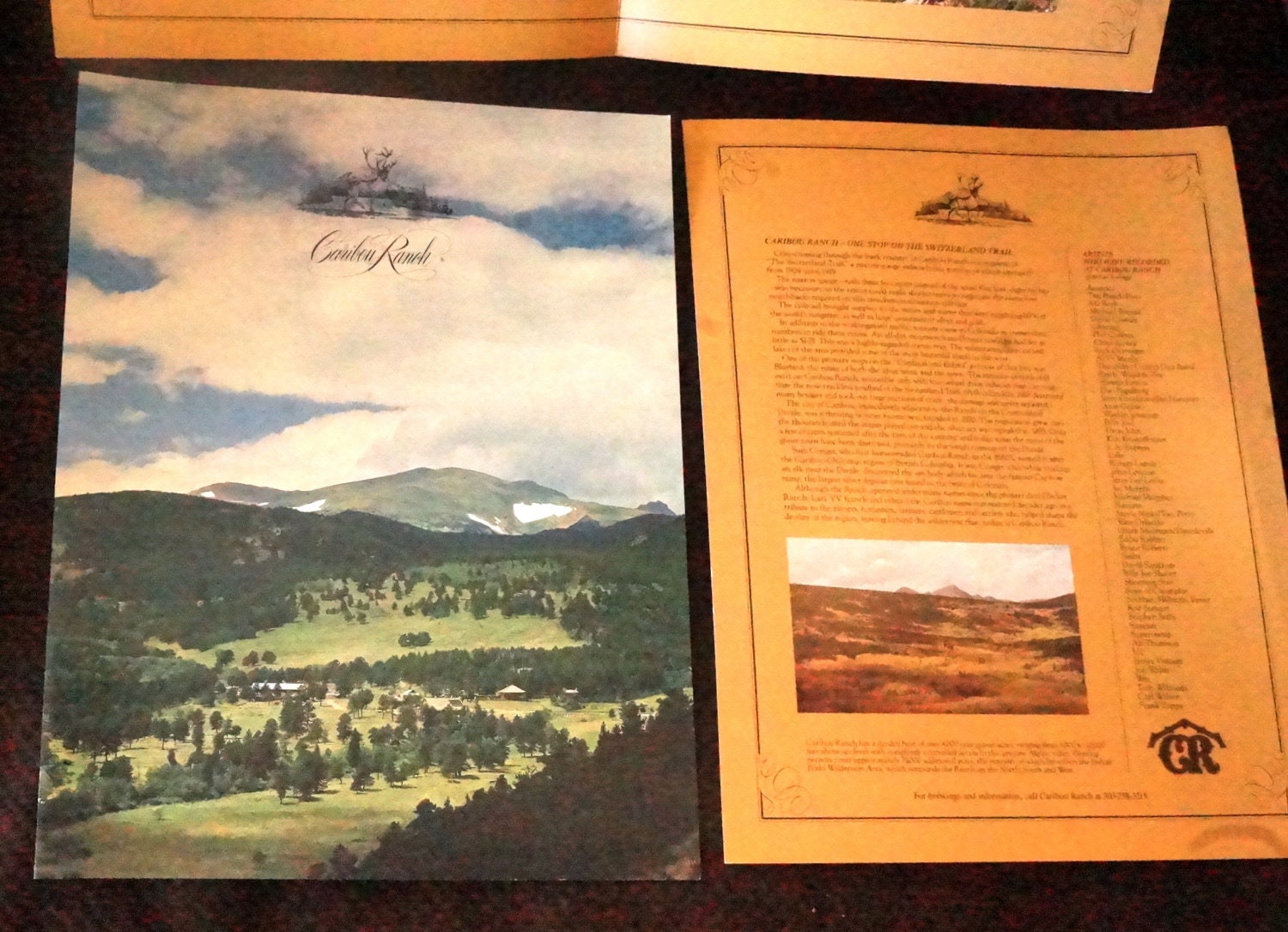 Caribou Ranch Recording Studio Original Vintage Brochure Out - Etsy