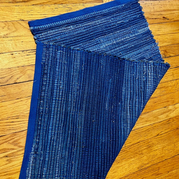 Denim Rug - Etsy
