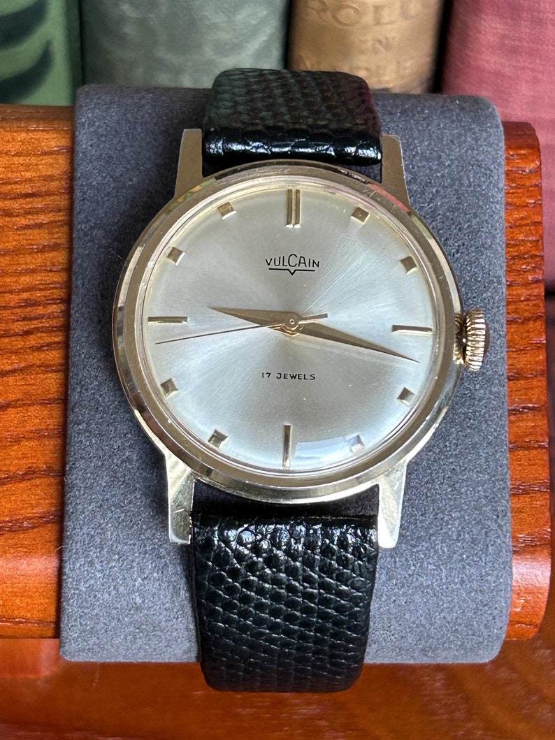 Vintage Watch, 1970's Vulcain Swiss Mechanical Watch. Nice Dial, Gold ...