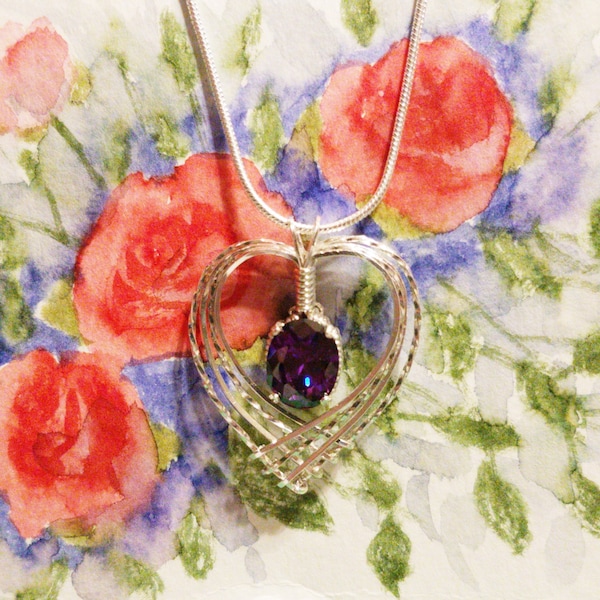 Wire Wrapped Heart - Etsy