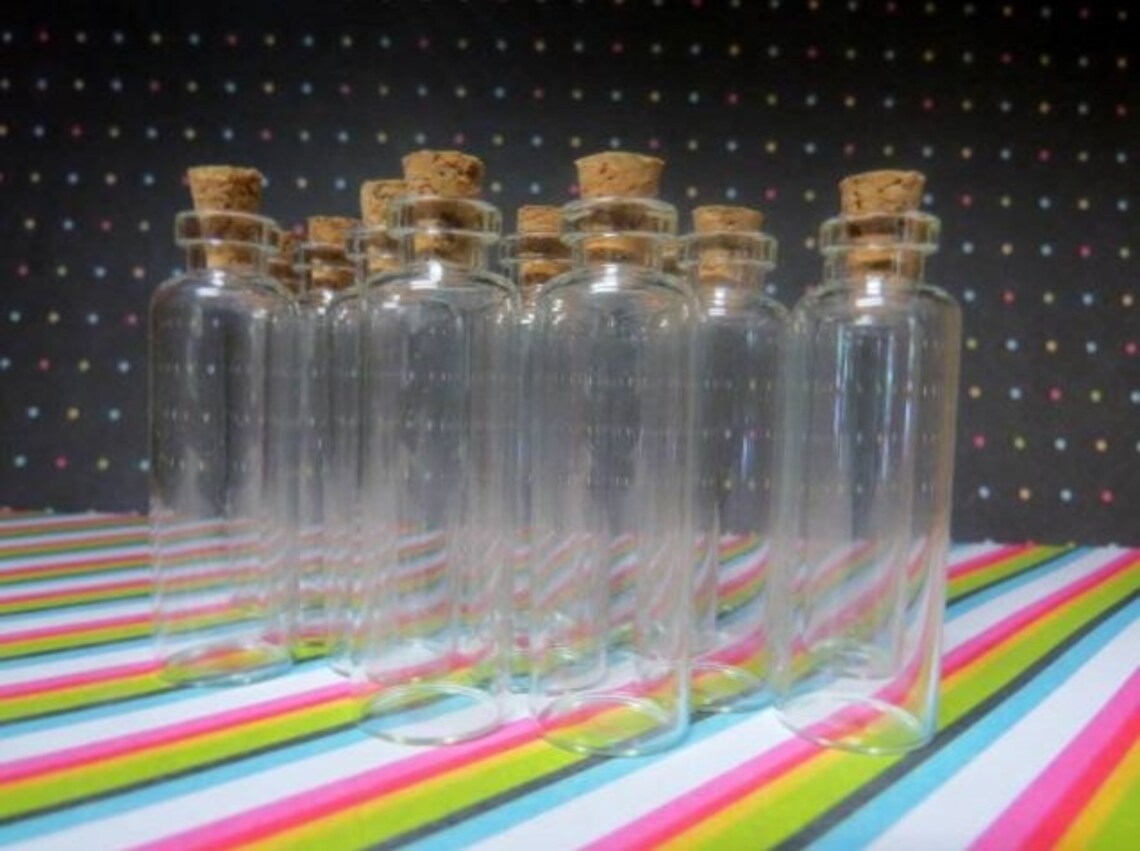 100 5ml Bottles. Bitty Bottle. Small Glass Bottle Lot. Vial - Etsy