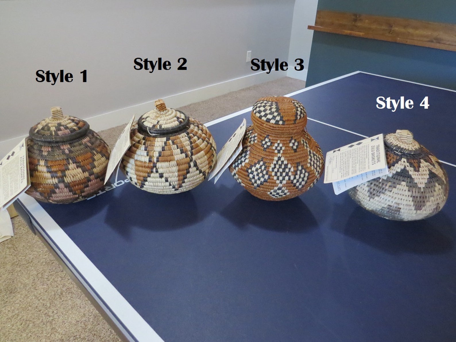 Traditional Zulu Baskets. South African Baskets. Handmade - Etsy