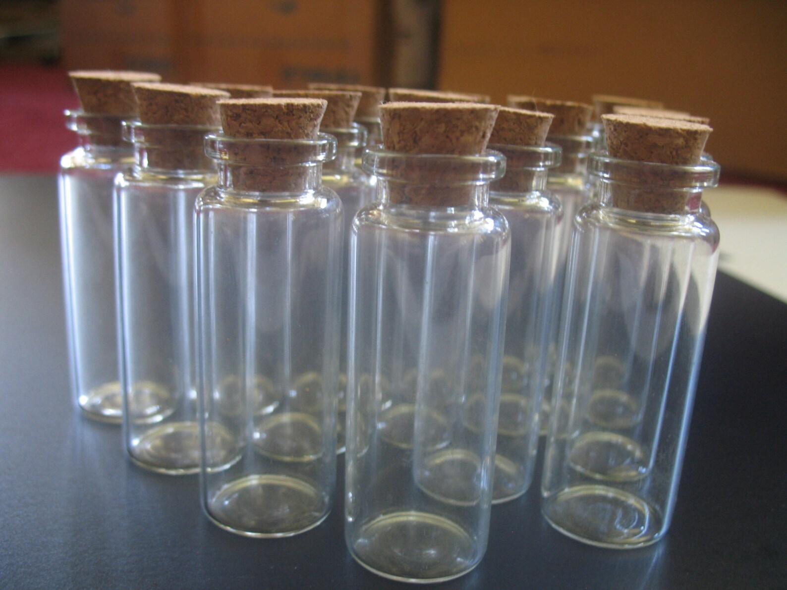 10 11ml Bitty Bottles. 10 Glass Jars. Glass Bottles With Cork. Glass Vials Cork. Decorative ...