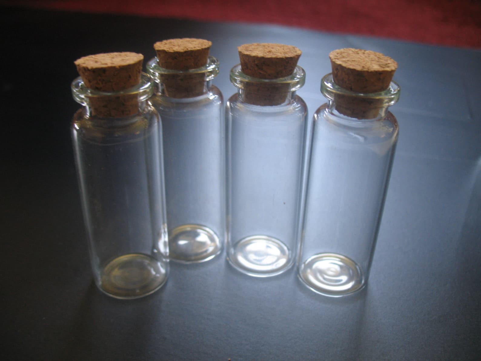 50 11ml Bitty Bottles. Small Corked Glass Vials. Miniature | Etsy