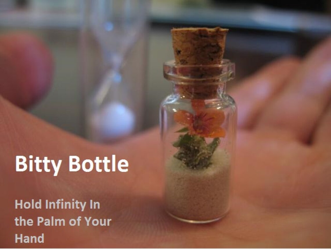 Box O' Bitty Bottles. 37 Small Empty Clear Cork Bottles. - Etsy