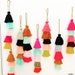 Colorful Boho Tassel Strands - Etsy