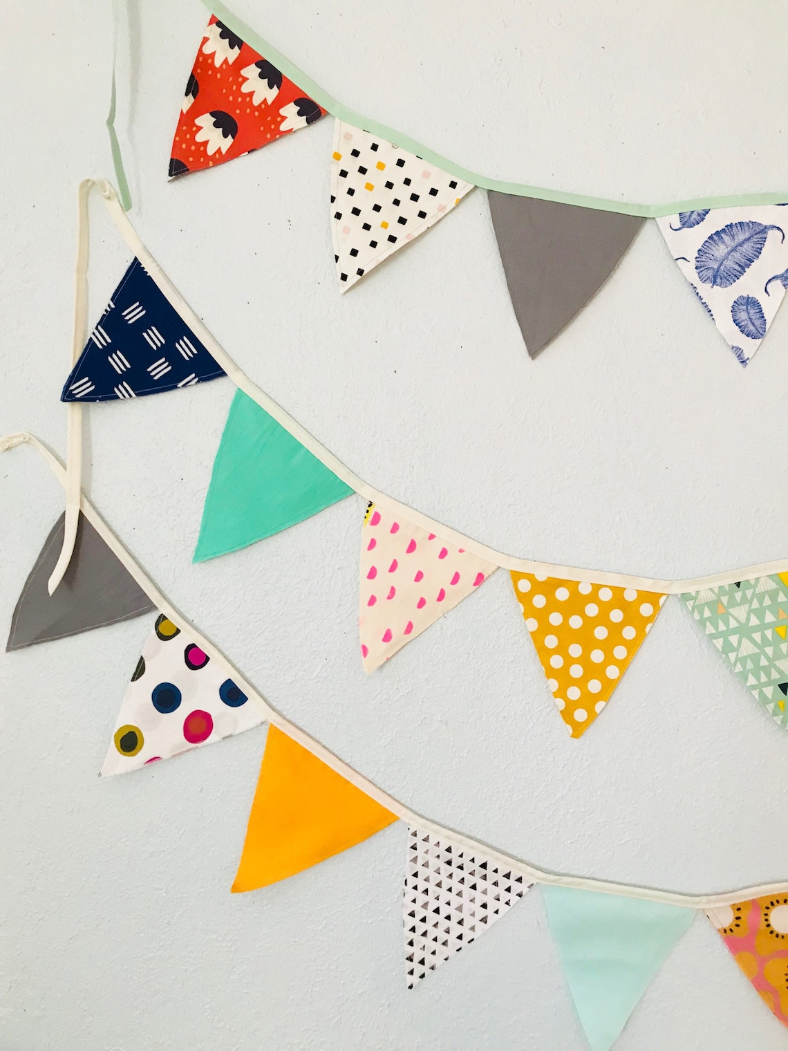 Flag Pennant Banners - Etsy