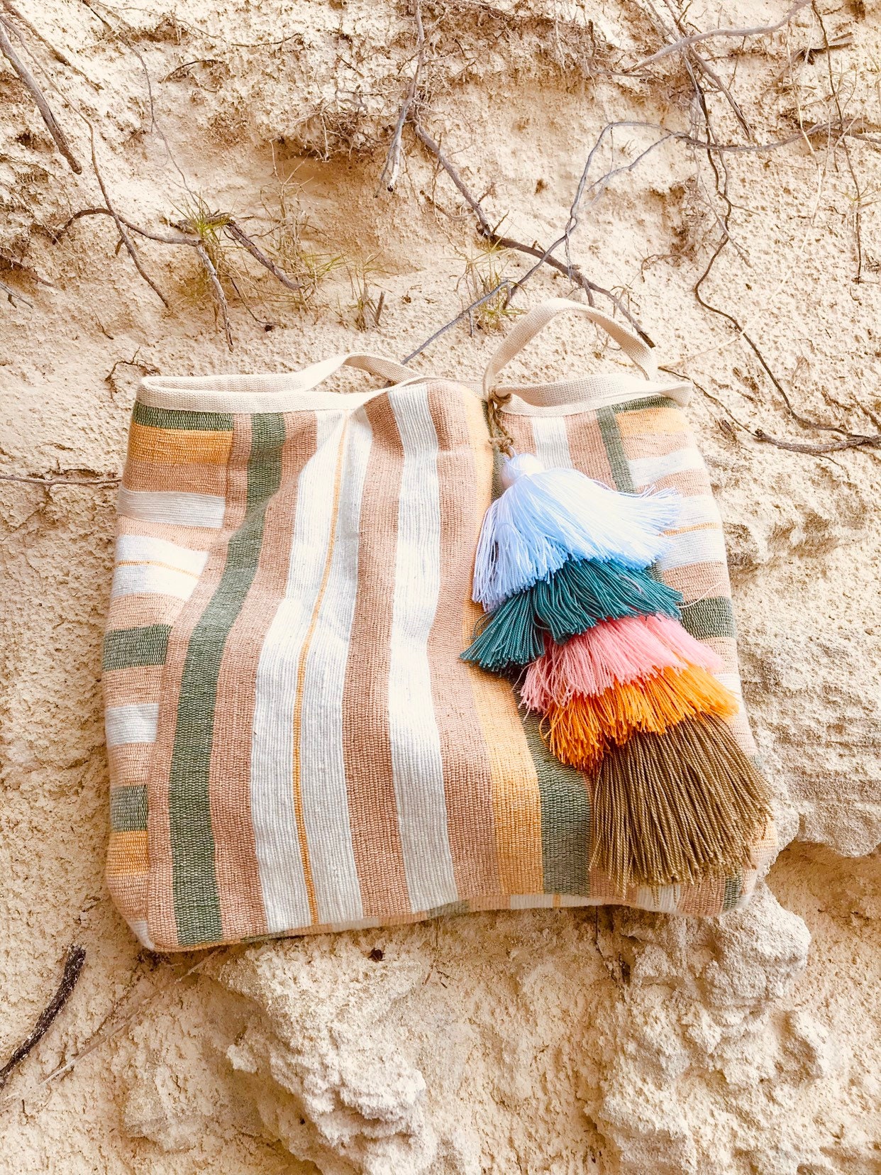 Colorful Boho Tassel Strands - Etsy