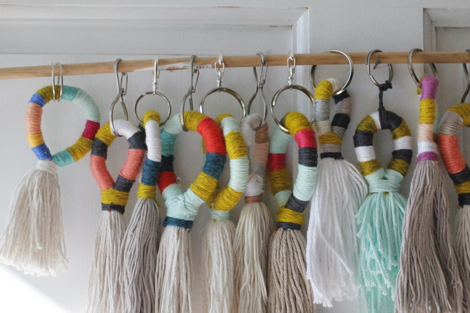 Yarn Wrapped Tassels - Etsy Australia