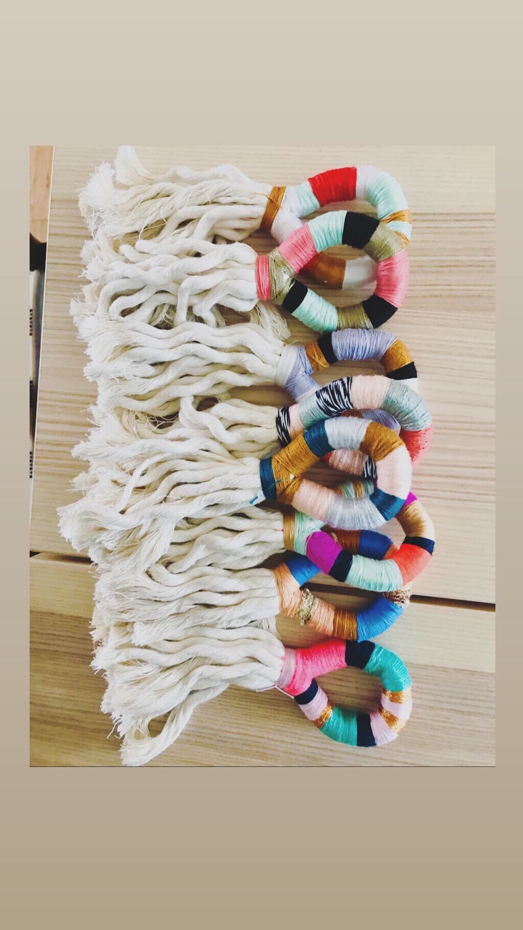 Yarn Wrapped Tassels - Etsy Australia