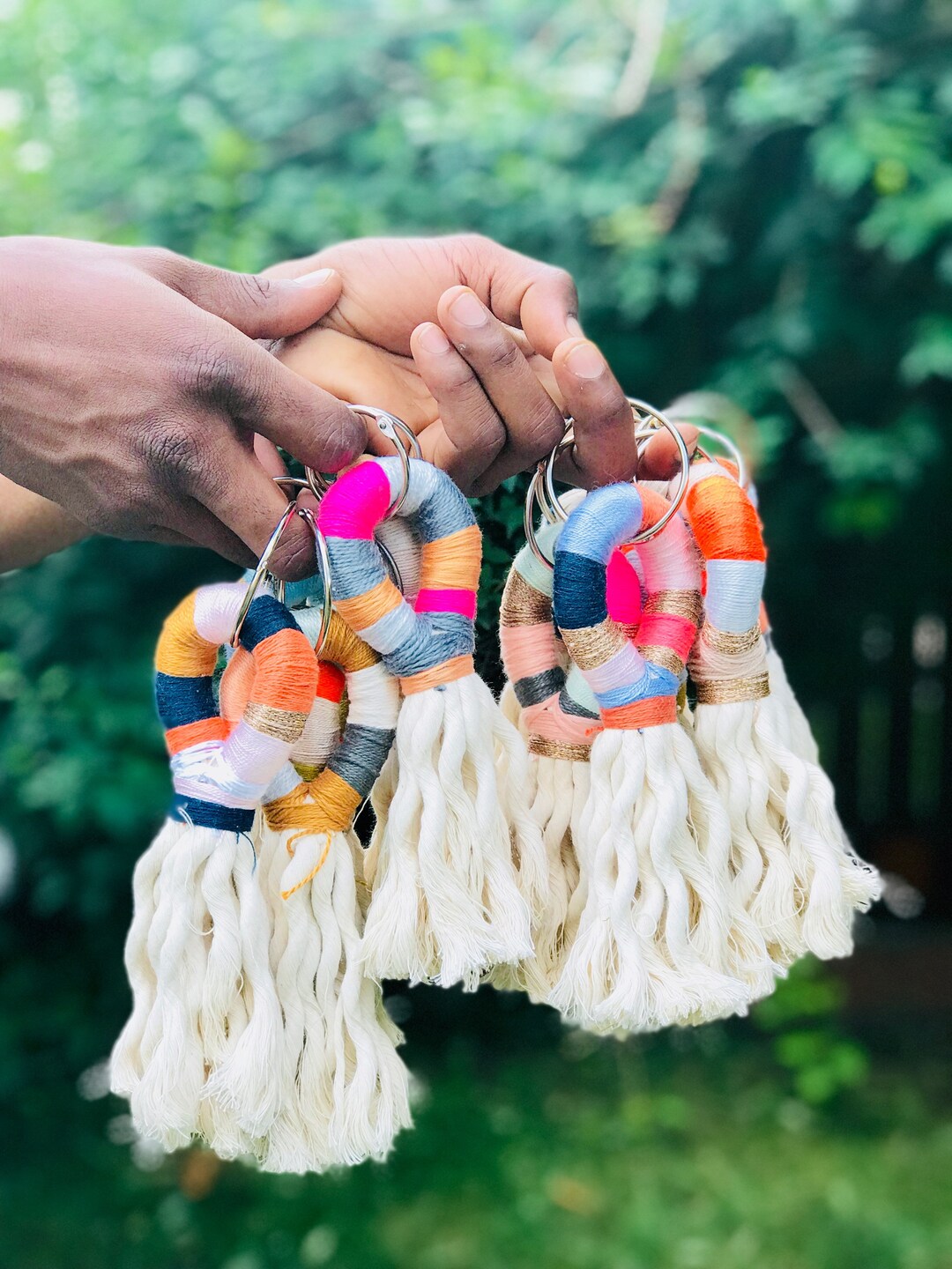 Yarn Wrapped Tassels - Etsy