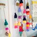 Colorful Boho Tassel Strands - Etsy