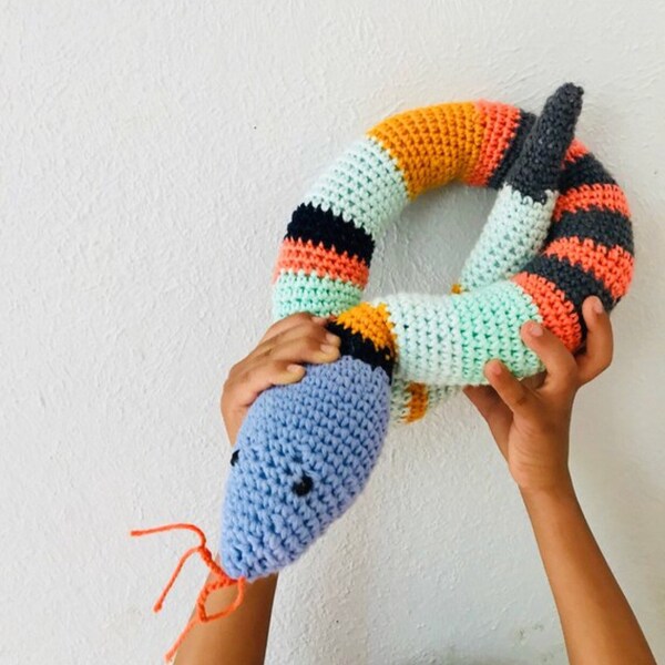 Crochet Snake - Etsy
