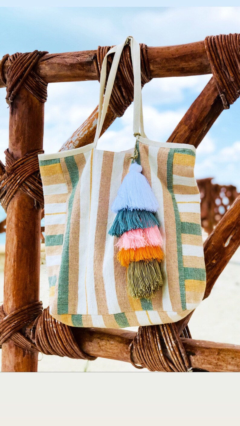 Colorful Boho Tassel Strands - Etsy