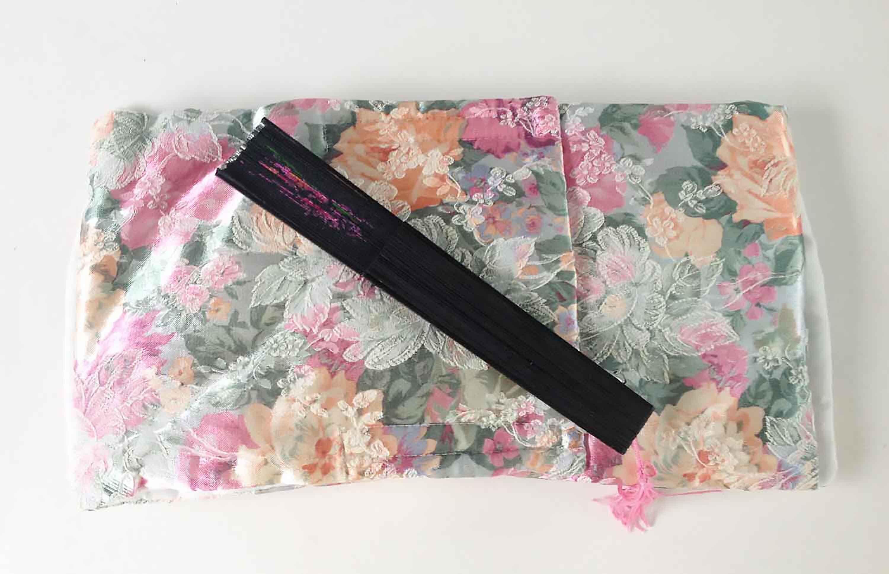 The Kyoto Spring Pastel Floral Vintage 80s Obie Japanese Belt Geisha ...