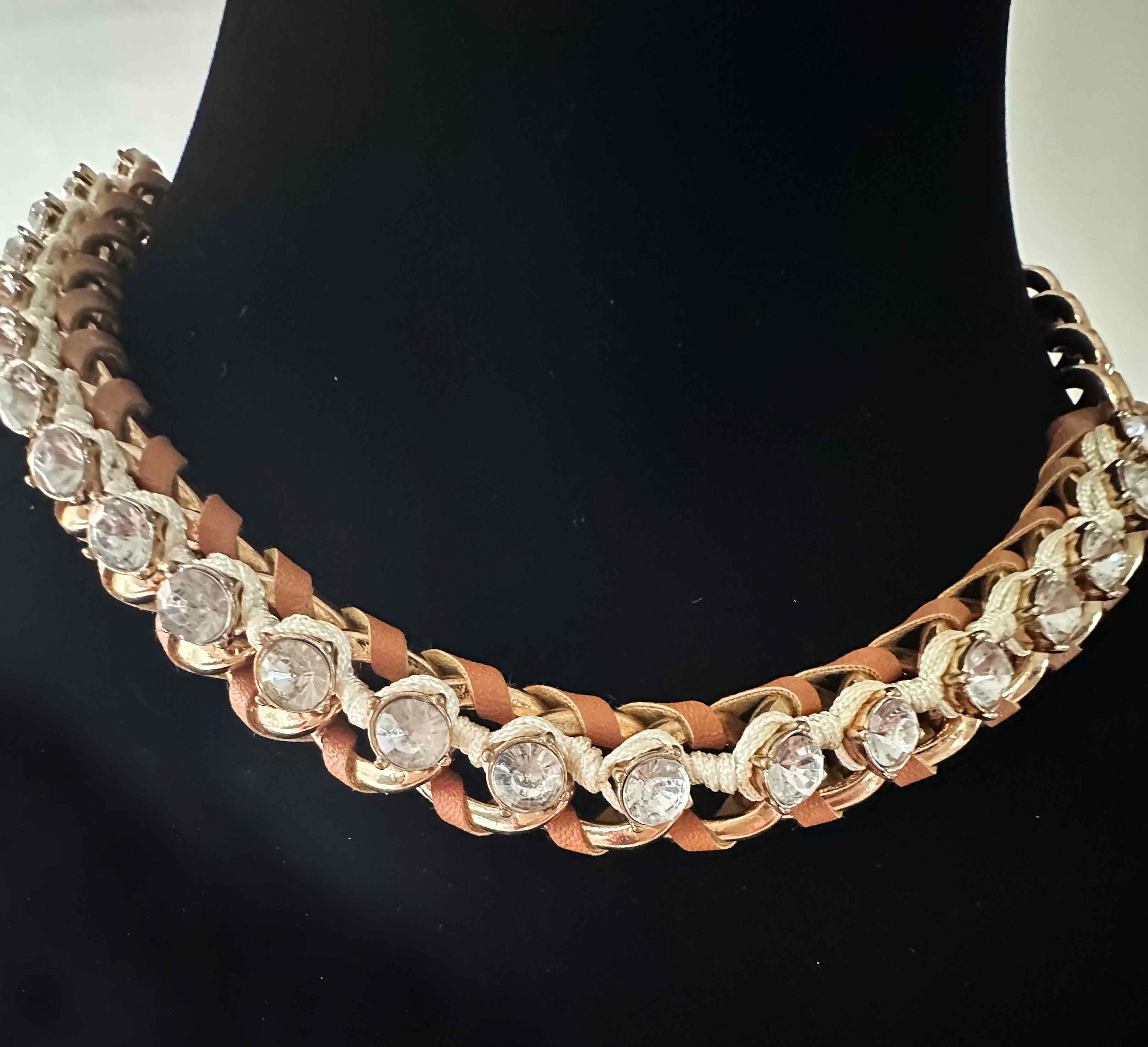 The Chain Glam Gang Gang Necklace X Bracelet Vintage 80s Accessories ...