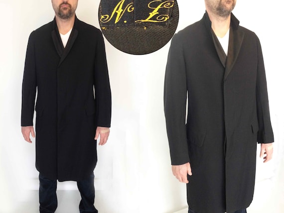 The Minimalist Magician Vintage 60s Mens Coat Custom … - Gem