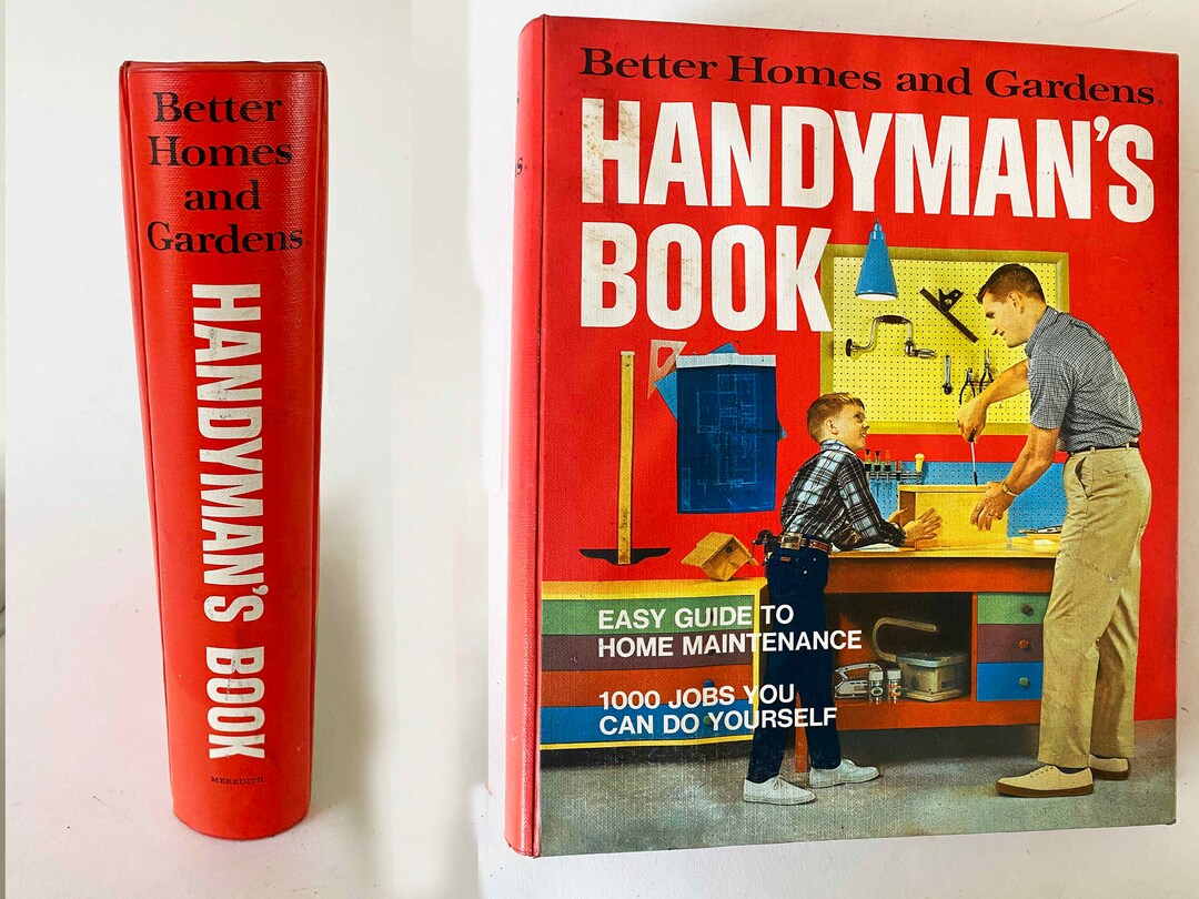 The Husbands Handyman Vintage 1950s Book Manual How to DIY Dad - Etsy