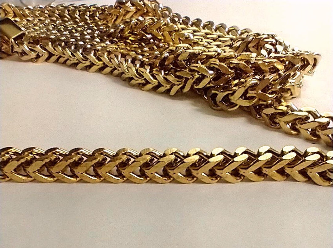 Franco Chain 6 MM Diamond Cut Stainless Steel Necklace Wholesale Lot ...