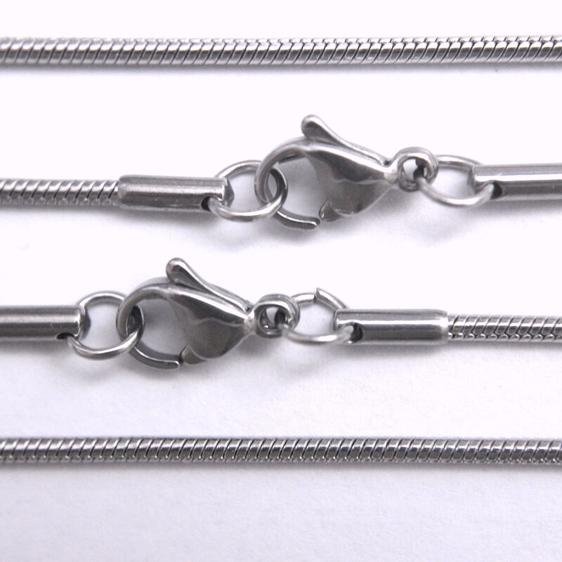 Snake Chain Steel 5mm - Etsy