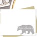 Bear Stationery Set-note Cards-personalized Stationery-5x7-stationery ...