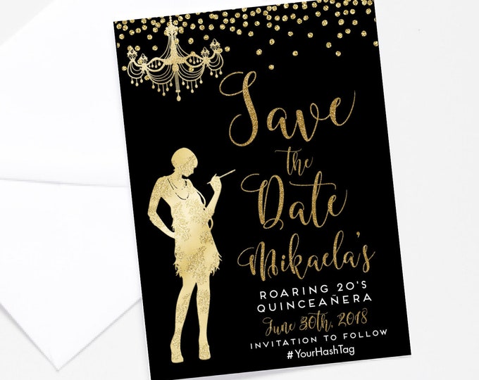 Great Gatsby Invitation-puttin on the Ritz Invitation-art Deco ...