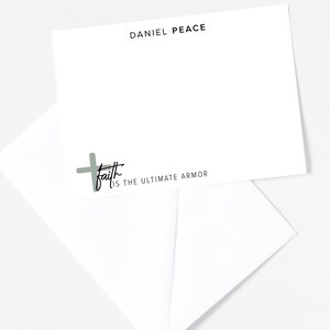 Faith Stationery Set-religious Personalized Stationery Set-christian ...