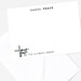 Faith Stationery Set-religious Personalized Stationery Set-christian ...