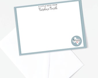 Texas Stationery Sets-texas Note Cards-state Stationery Sets-letter ...