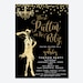 Great Gatsby Invitation-puttin on the Ritz Invitation-art Deco ...