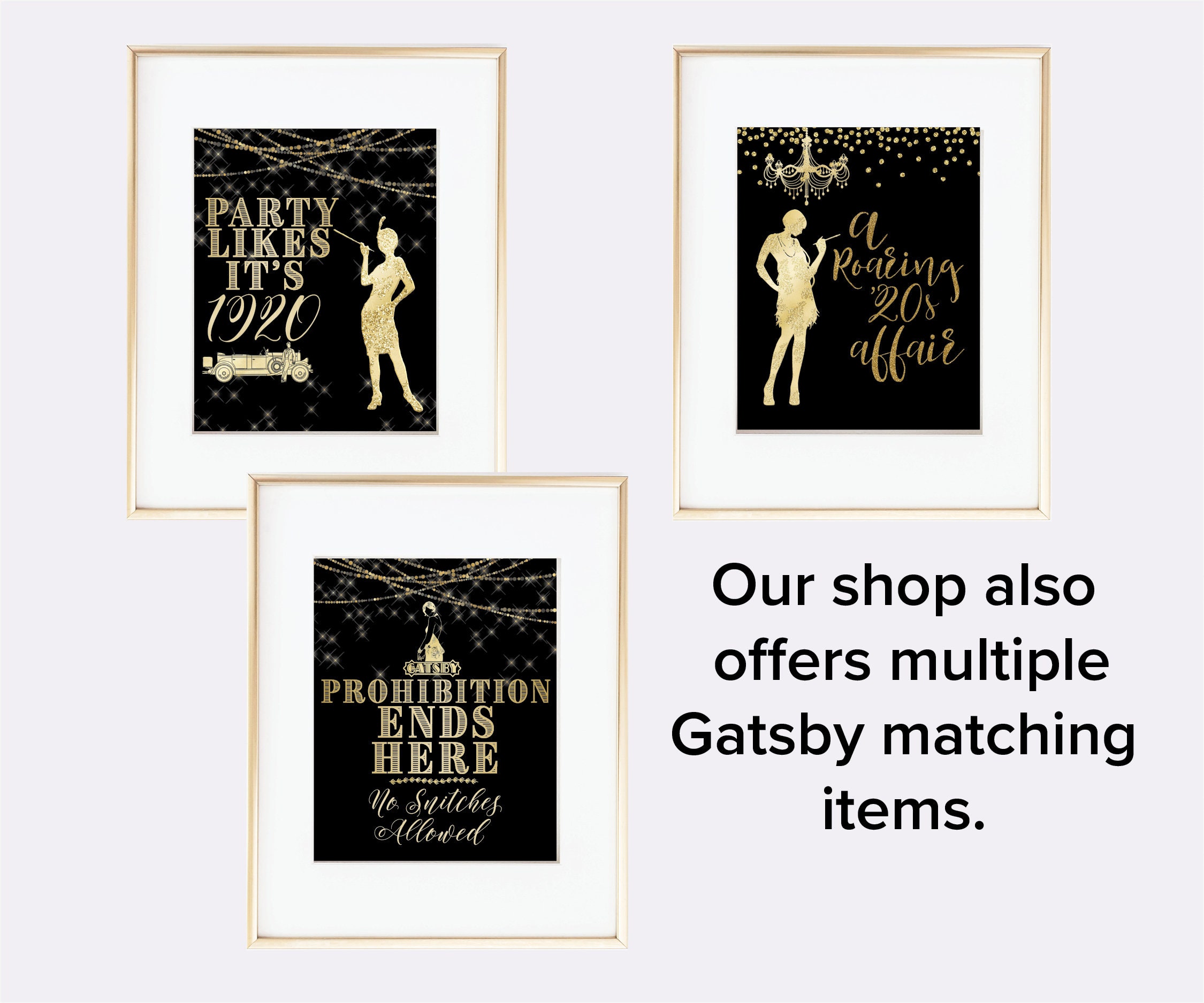 Roaring '20s Invitation-art Deco Invitation-great Gatsby - Etsy