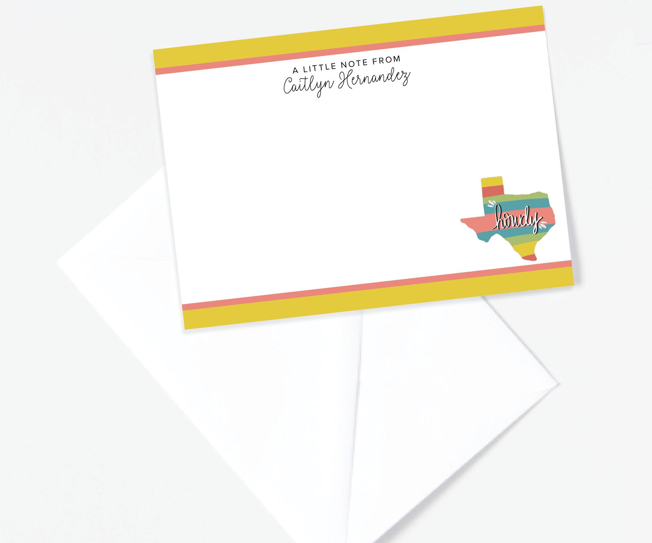Texas Stationery Sets-texas Note Cards-state Stationery Sets-letter ...
