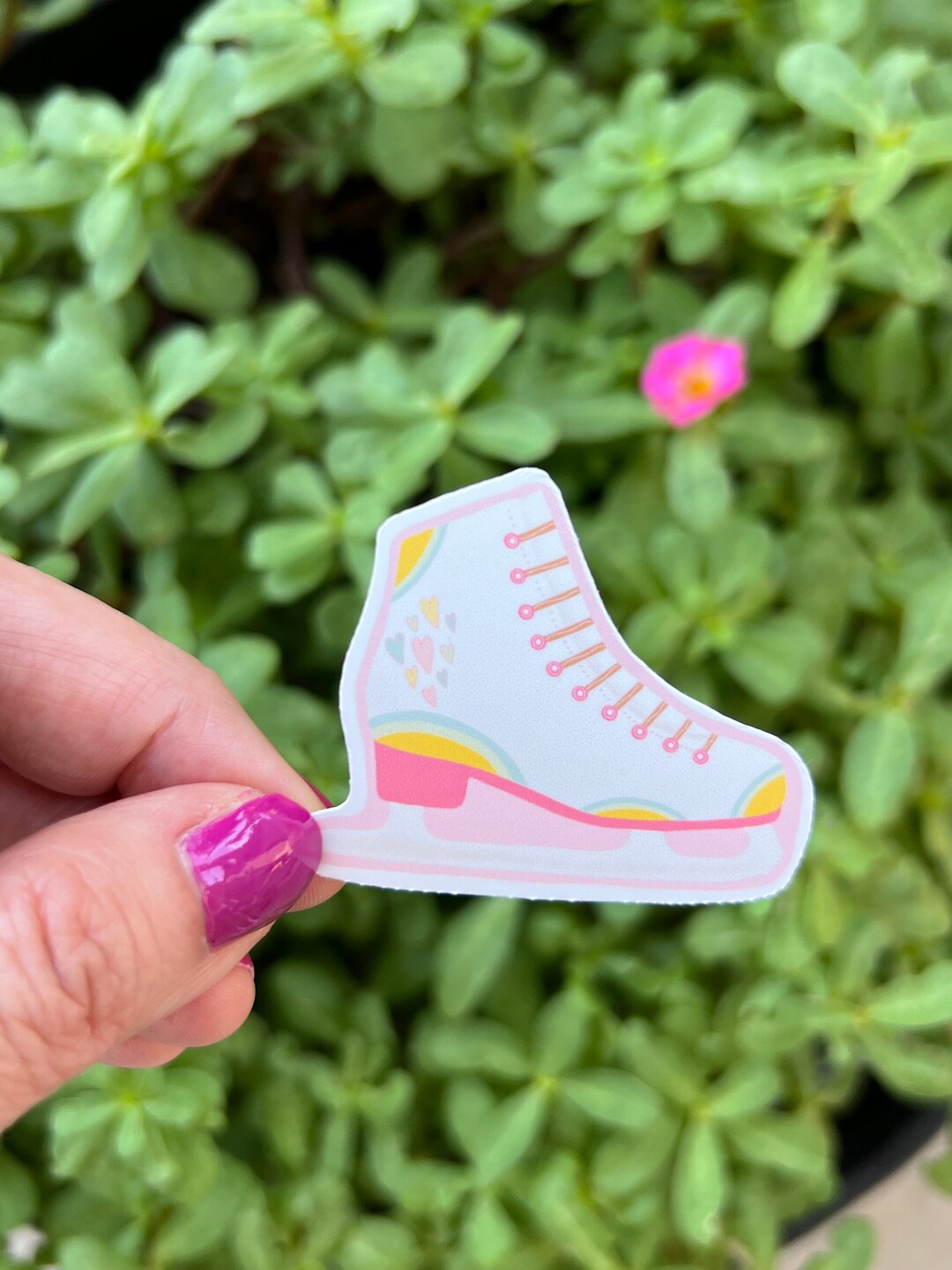 Ice Skate Stickers-figure Skating Sticker-weatherproof Matte Stickers ...