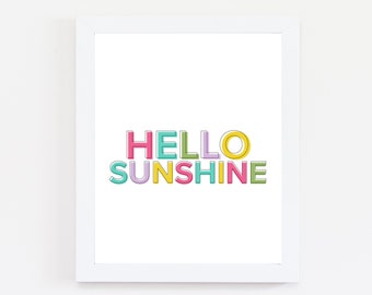 Hello Sunshine Classroom Decor - Etsy