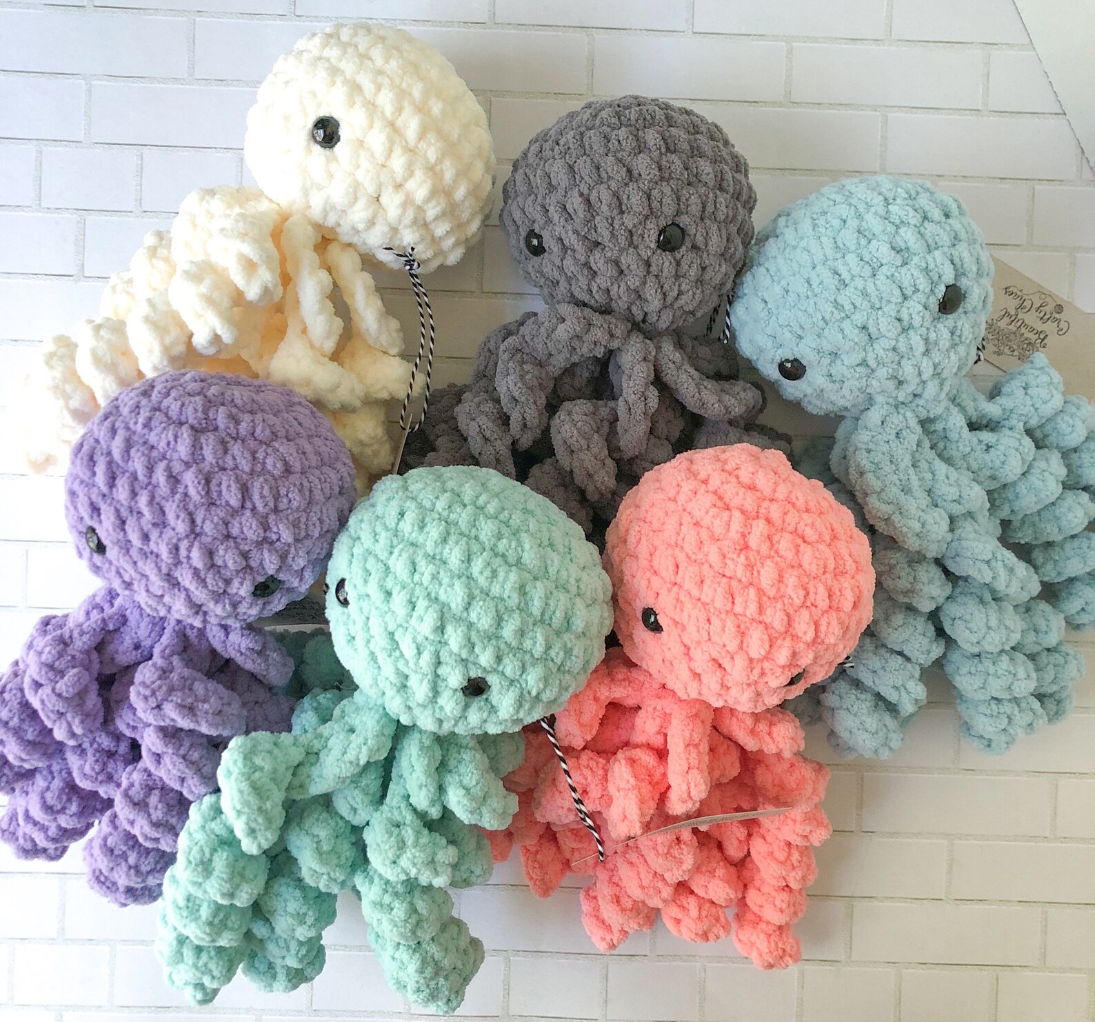 Octopus Stuffy, Crochet Octopus Stuffed Animal, Baby Stuffed Animal - Etsy