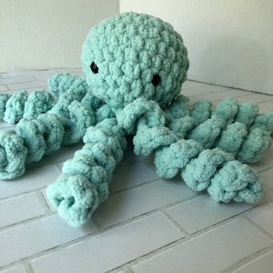 Octopus Stuffy, Crochet Octopus Stuffed Animal, Baby Stuffed Animal - Etsy